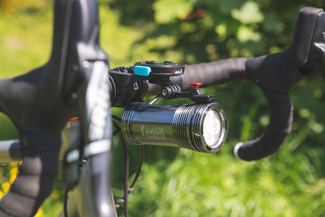 3 Prong Action Camera mount to Exposure Cleat – Exposure Lights